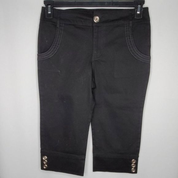 Takara | Bottoms | Takara Kids Stretch Capri Pants Black 6 | Poshmark